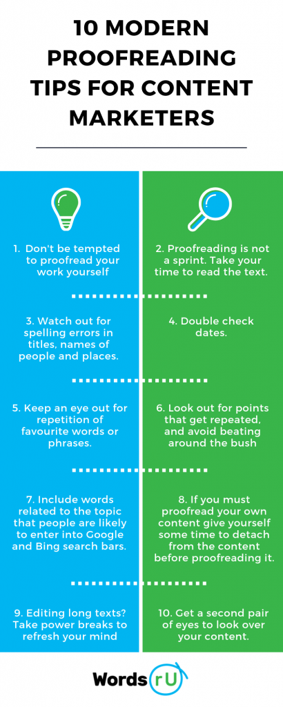 10 Modern Proofreading Tips for Content Marketers to know in 2019 ...