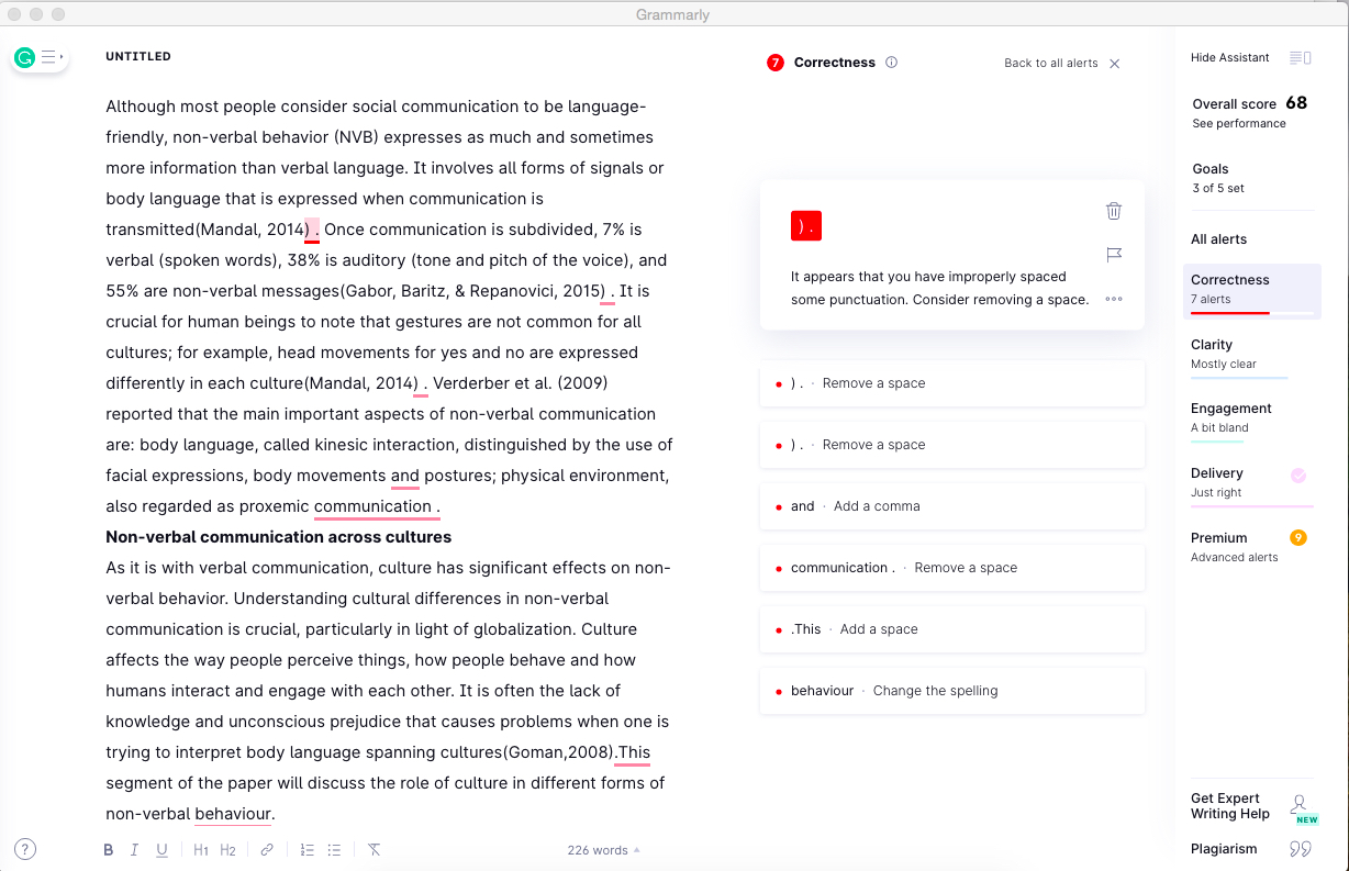 Grammarly review by a human editor - WordsRU